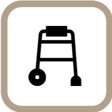 Gehhilfen - Was ist Alter?